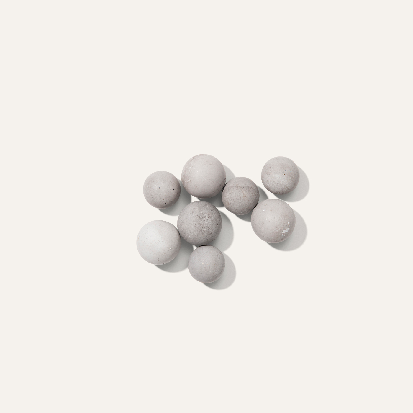plaster ball object set S / Compartment. | 撮影・展示用小道具・小物・雑貨レンタル